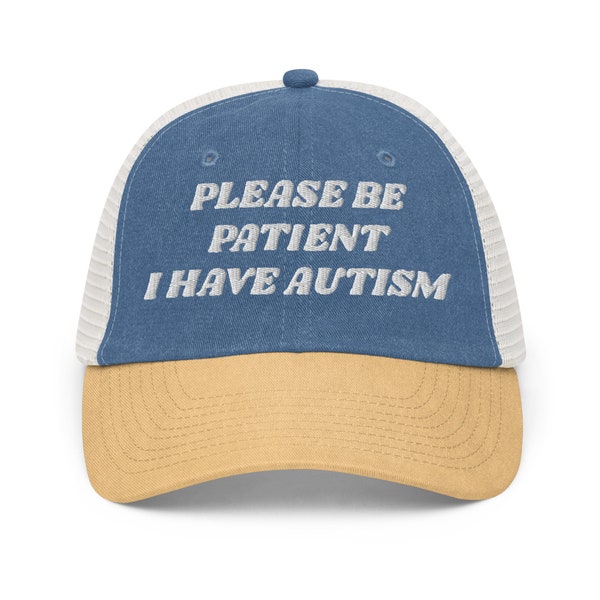 Please Be Patient I Have Autism Hat - Etsy