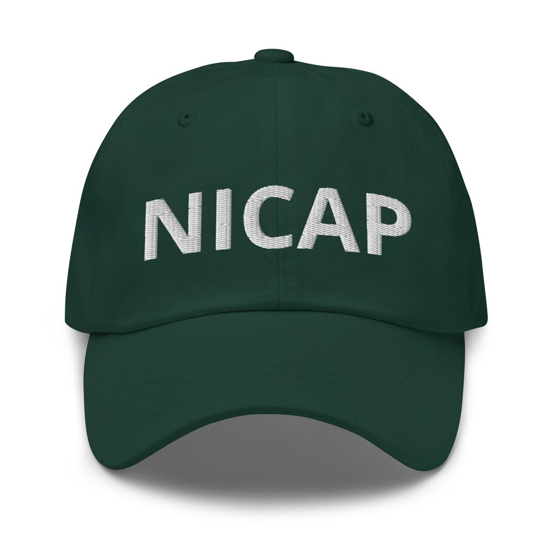NICAP Embroidered Adjustable Dad Hat, Fallen Angel Hat, Unstructured ...