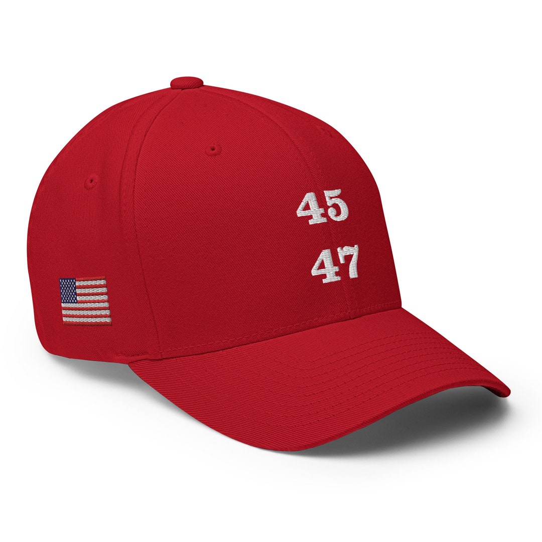 45 47 Hat, 45 47 Structured Twill Cap, 45 47 Trump Hat, 45 MAGA Hat, 45 ...