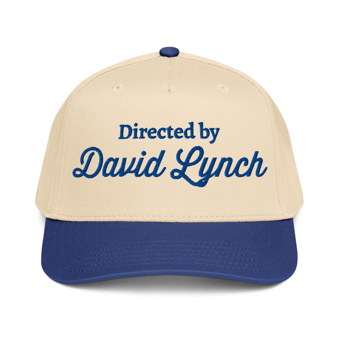 David Lynch Embroidered Hat | Director Cap | Cinema Lovers Gift ...