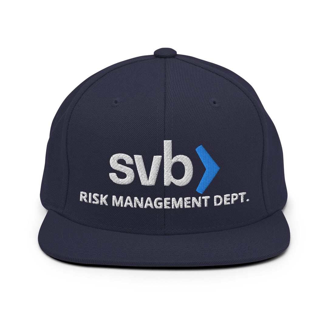 SVB Silicon Valley Bank Hat. Risk Management Hat Snapback Hat ...