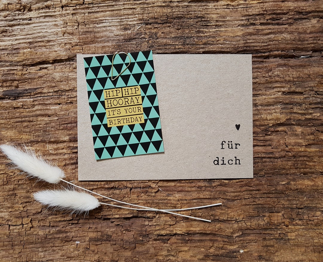 Greeting Card Postcard Happy Birthday Birthday... Sustainable for the ...