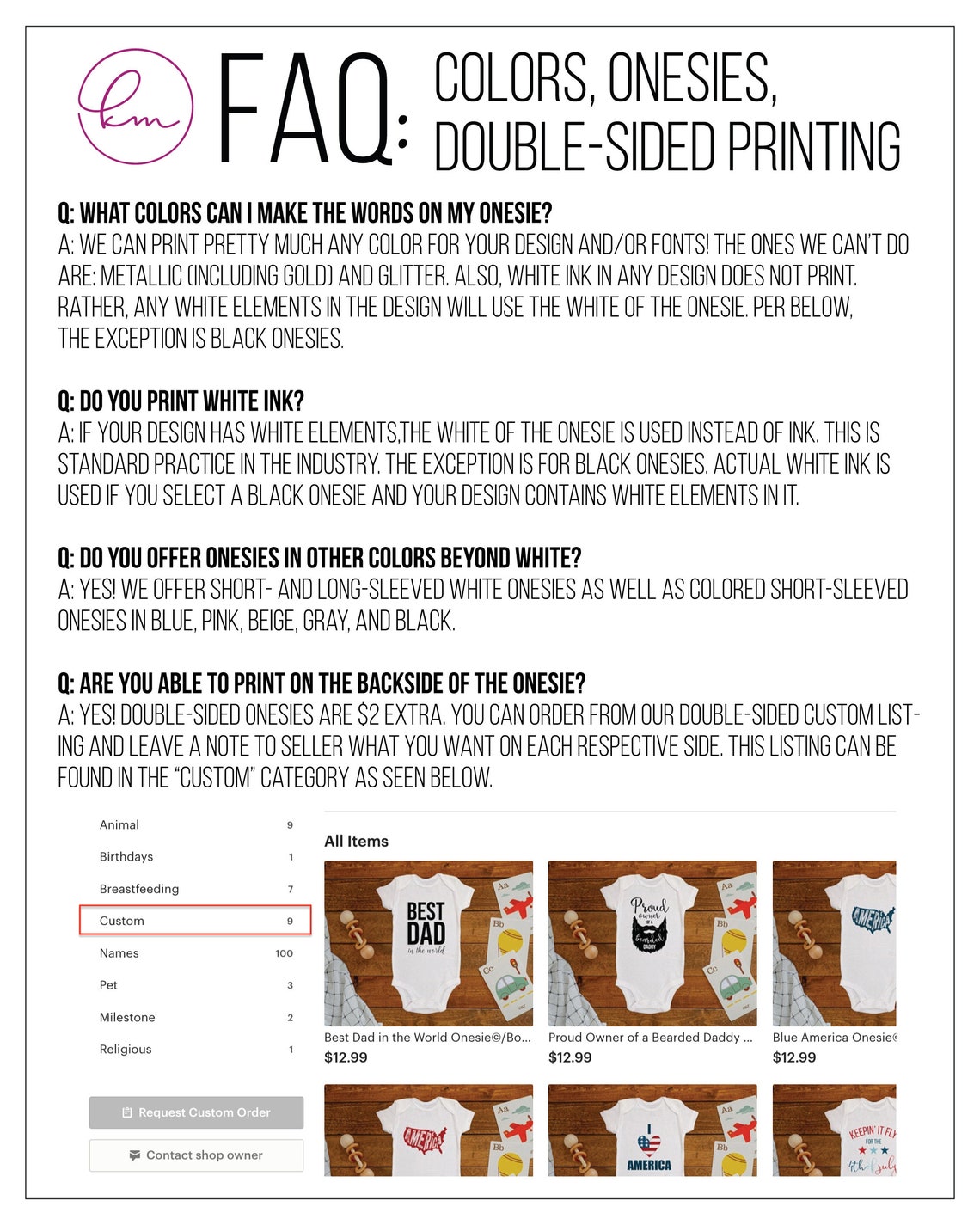 A is for Asher Onesie©/bodysuit | Etsy