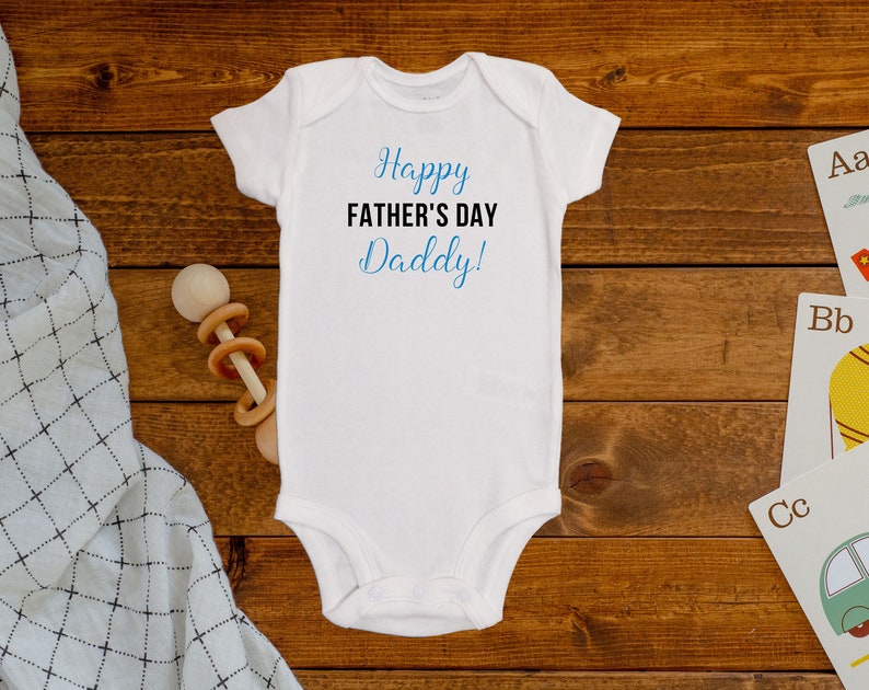 Happy Father's Day Daddy Onesie©/Bodysuit | Etsy