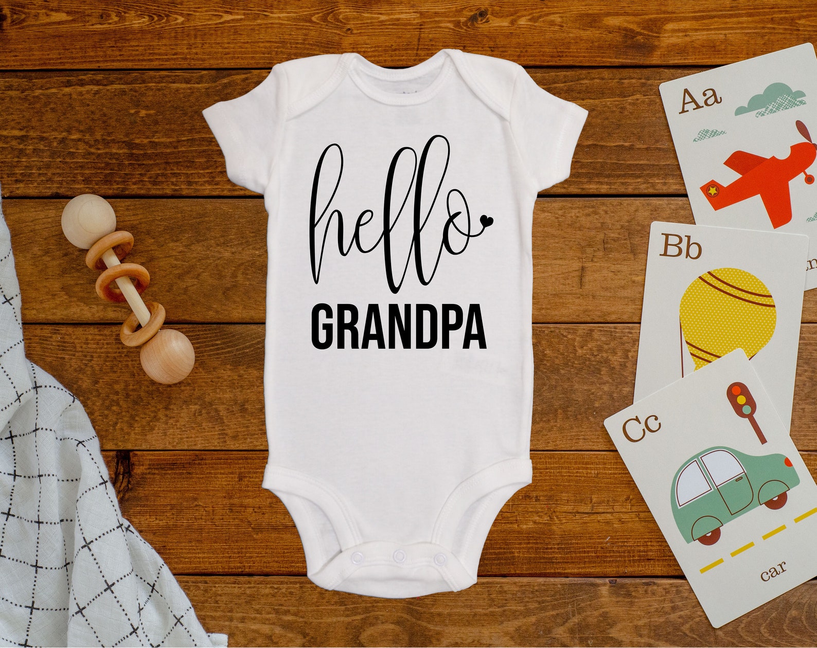 Hello Grandpa Onesie®/bodysuit - Etsy