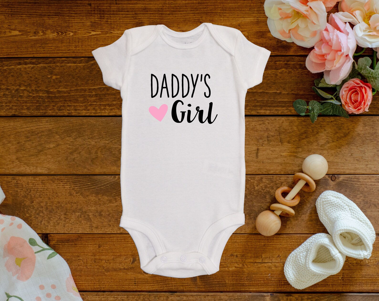 Daddys Girl Onesie© Bodysuit Etsy