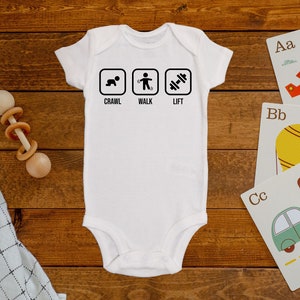 Crawl Walk Lift Onesie®/bodysuit - Etsy
