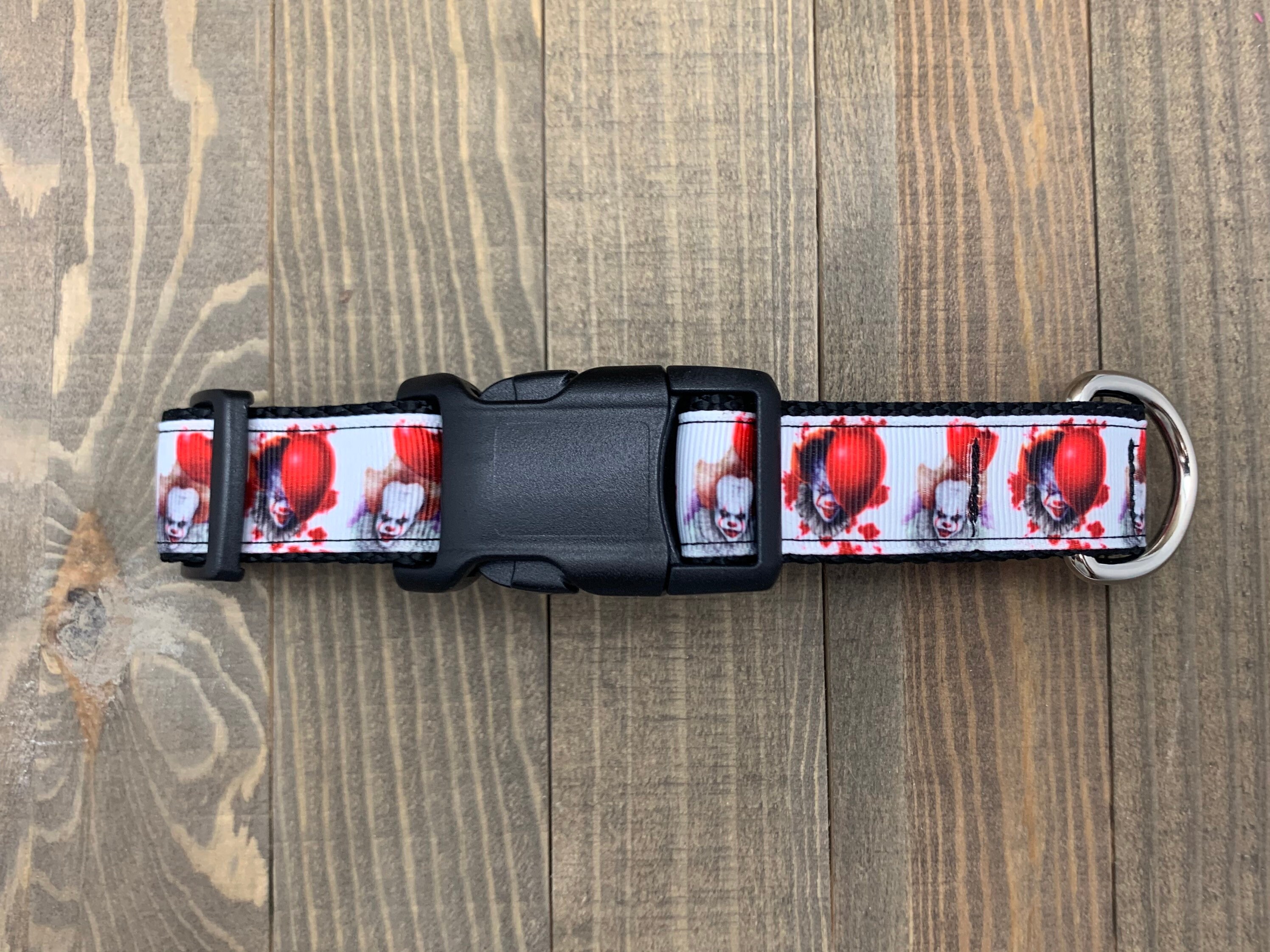 Pennywise IT Stephen King Horror Dog Collar | Etsy