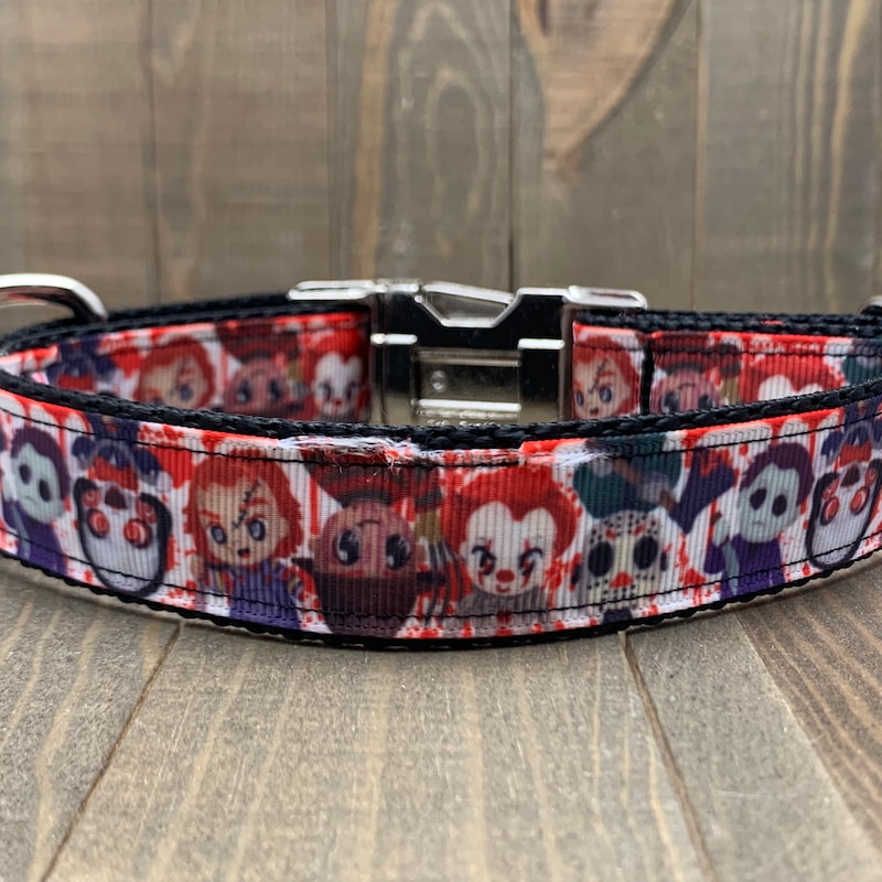 Horror Dog Leash and Collar - Etsy