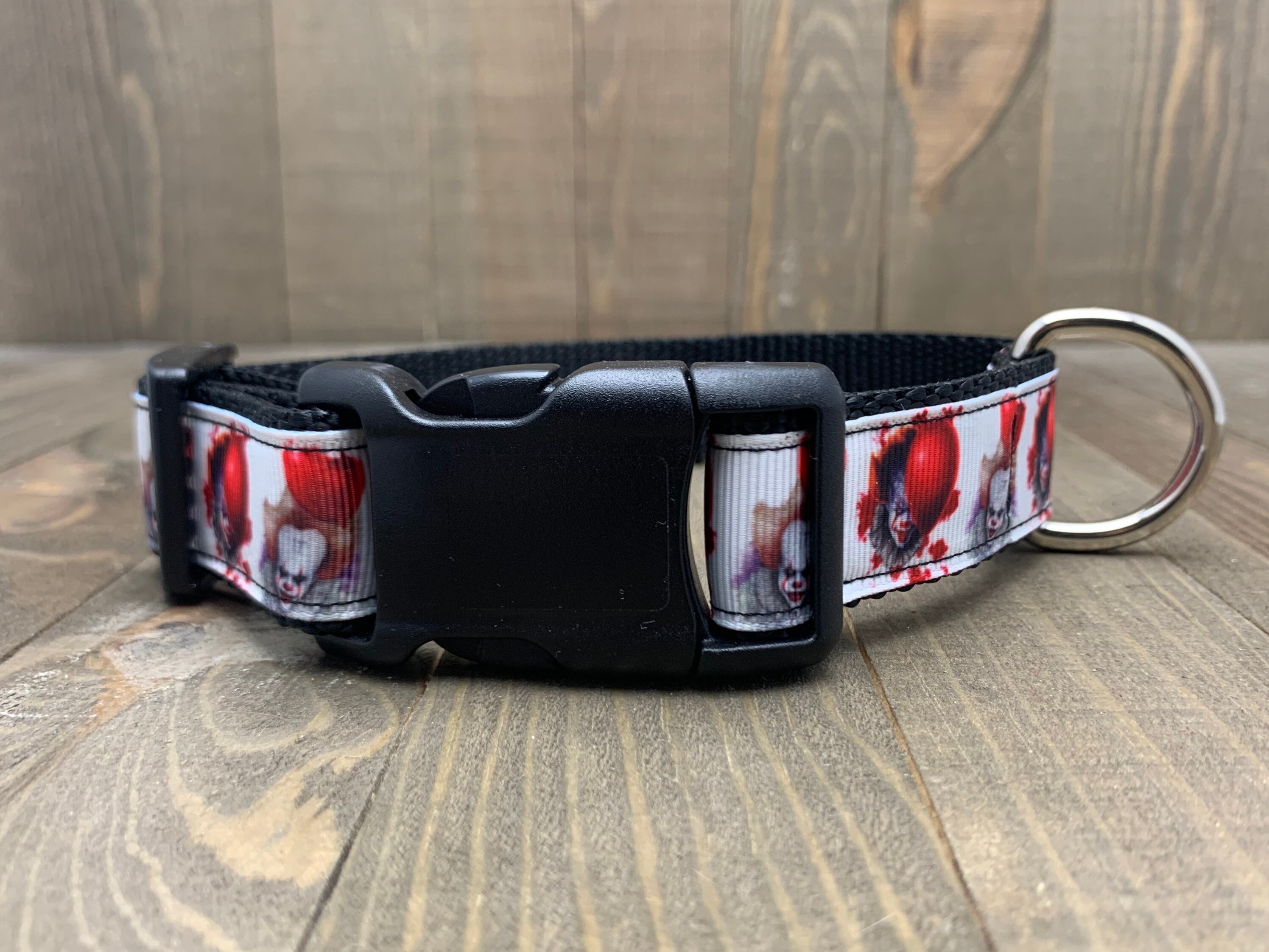 Pennywise IT Stephen King Horror Dog Collar | Etsy