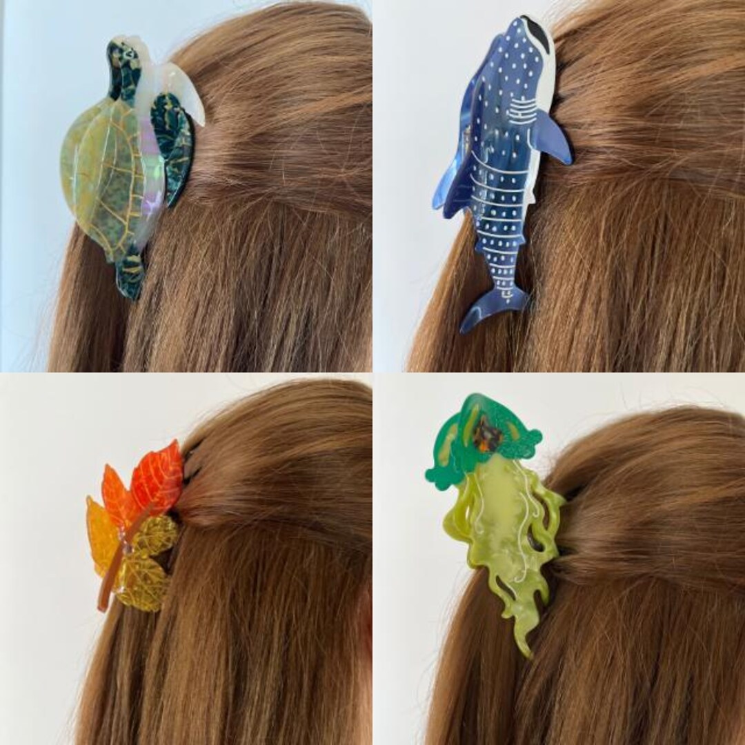 Cute Animal, Fun Jellyfish, Funny Dolphin Hair Clips, Fashionable ...
