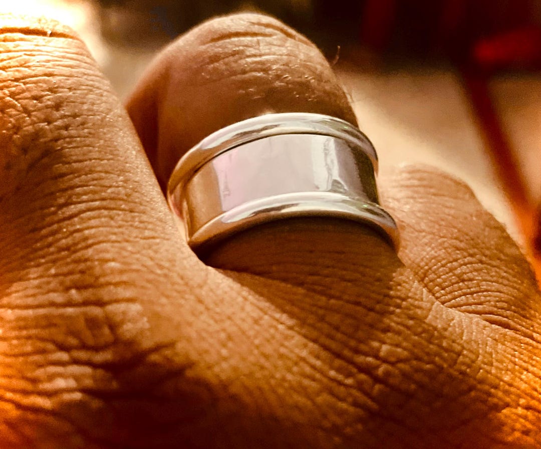 Triple Ring, Silver 3 Set Band Ring, Minimalist Ring, Sterling Silver, Stacking Ring, Stackable ...