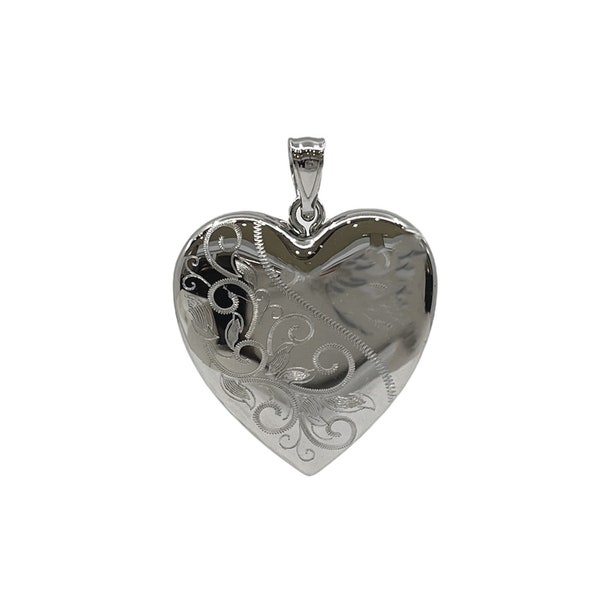 Half Heart Locket - Etsy