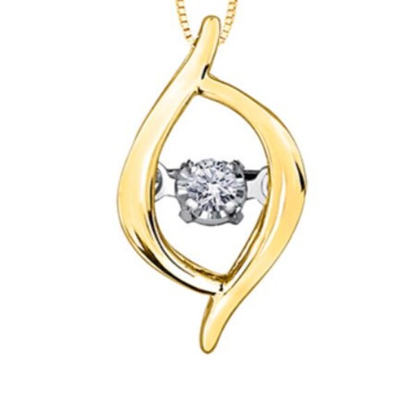 Dancing Diamond Necklace - Etsy