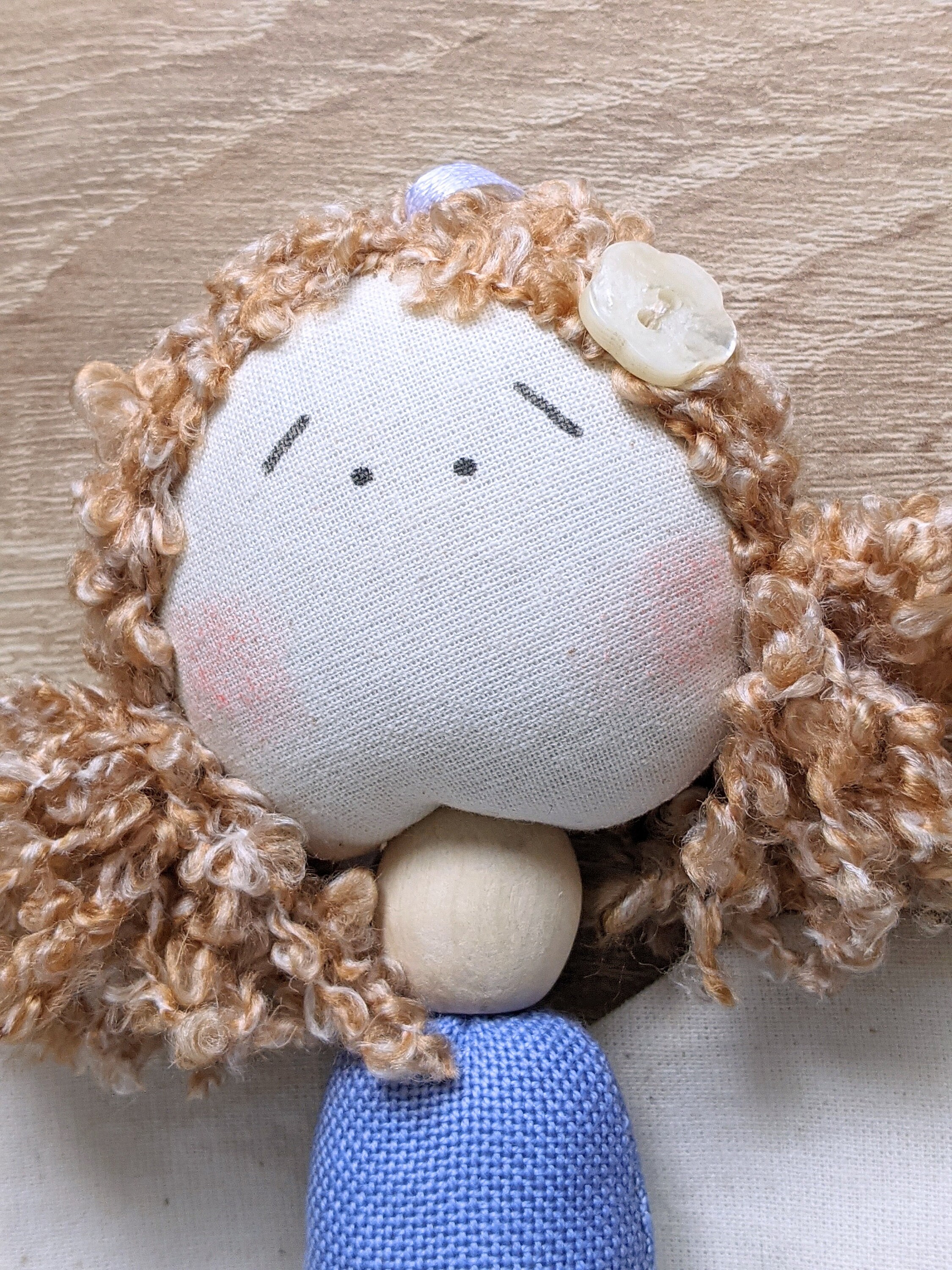 Angel in Your Hand Stylish Angel Soft Toy Handmade Baby Boy Gift Baby ...