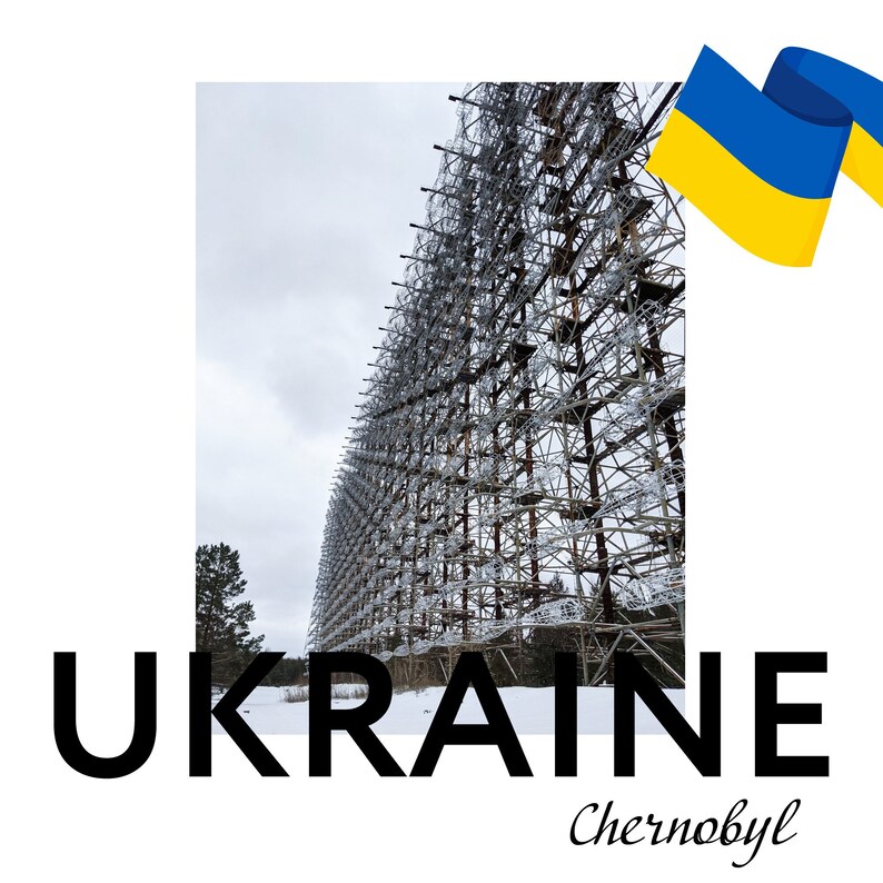 Ukraine Chernobyl. Digital Printable Poster. Photo Media File - Etsy