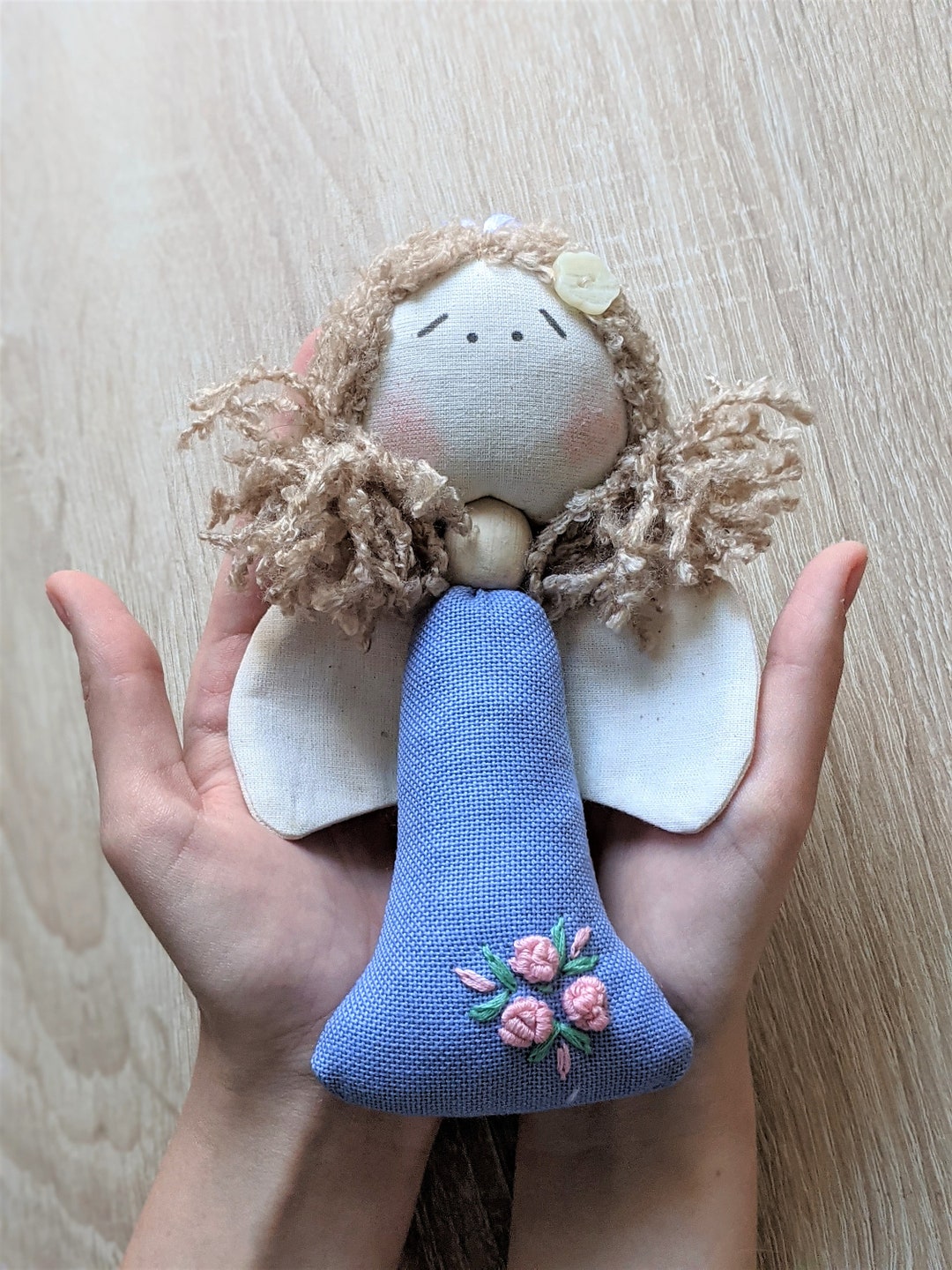Angel in Your Hand Stylish Angel Soft Toy Handmade Baby Boy Gift Baby ...