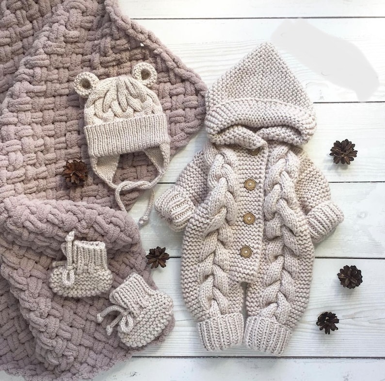 Newborn Baby Homecoming Dress | 4 Piece Set Hospital Gown | Unisex Baby ...