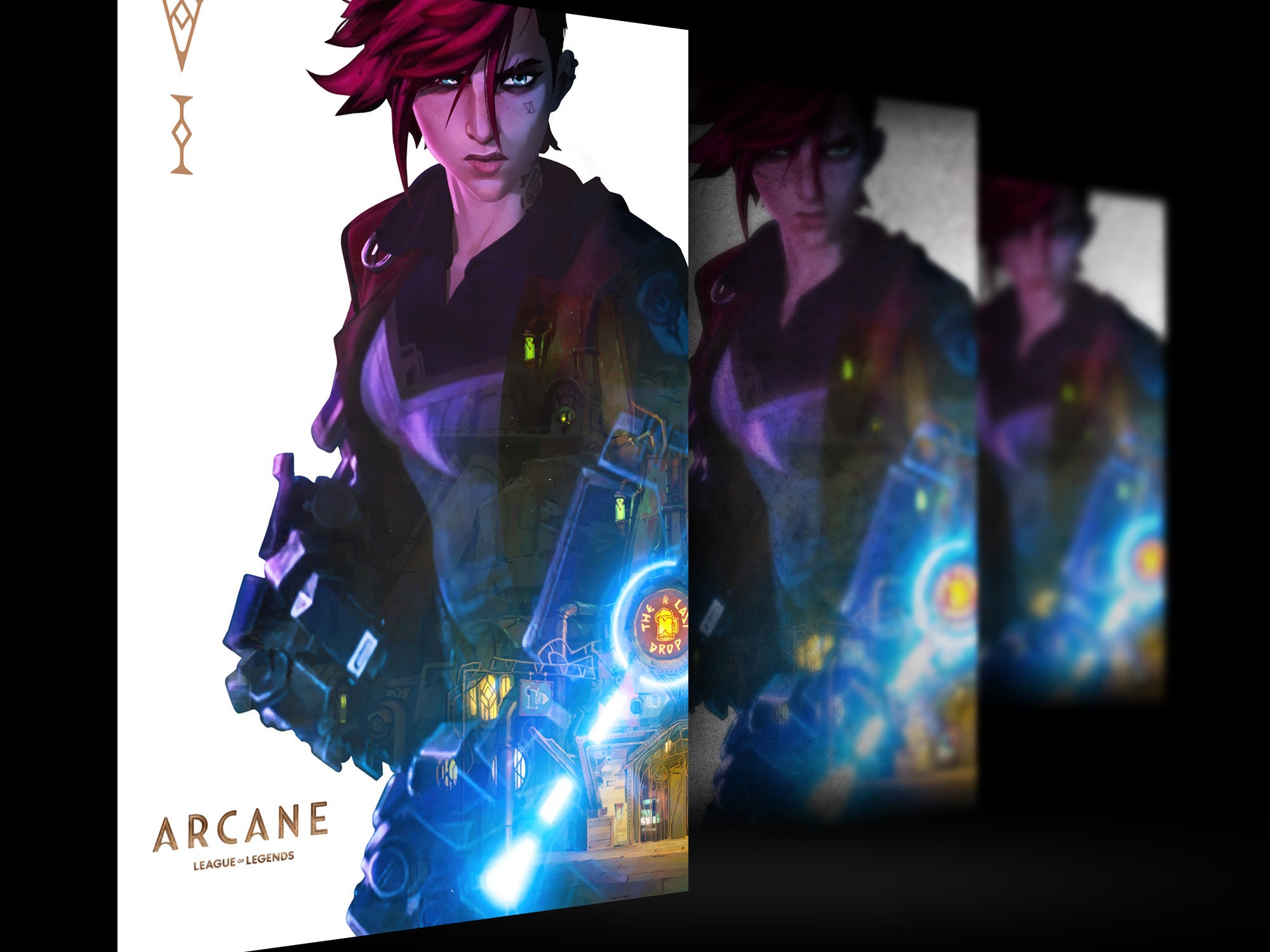 Digital Prints Art & Collectibles Prints Arcane Poster League of ...