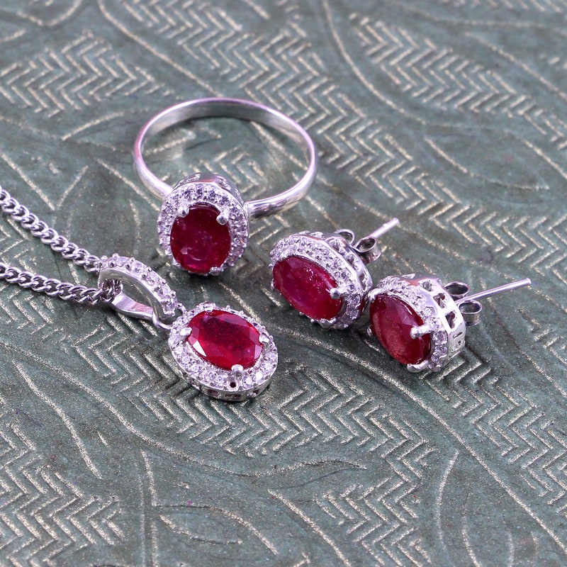 Handmade Jewelry Set - Etsy