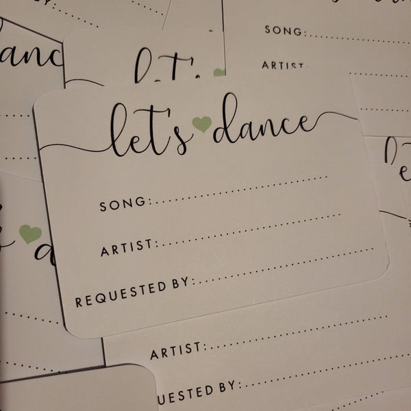 Song Request - Etsy UK