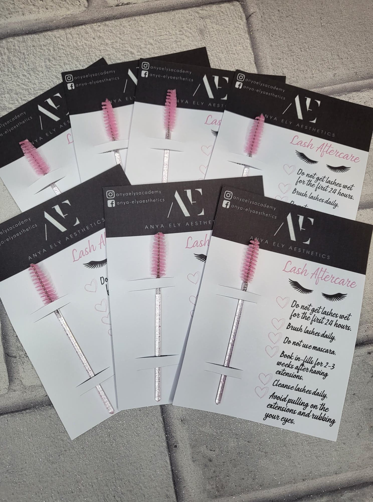 Lash Spoolie Card - Etsy UK