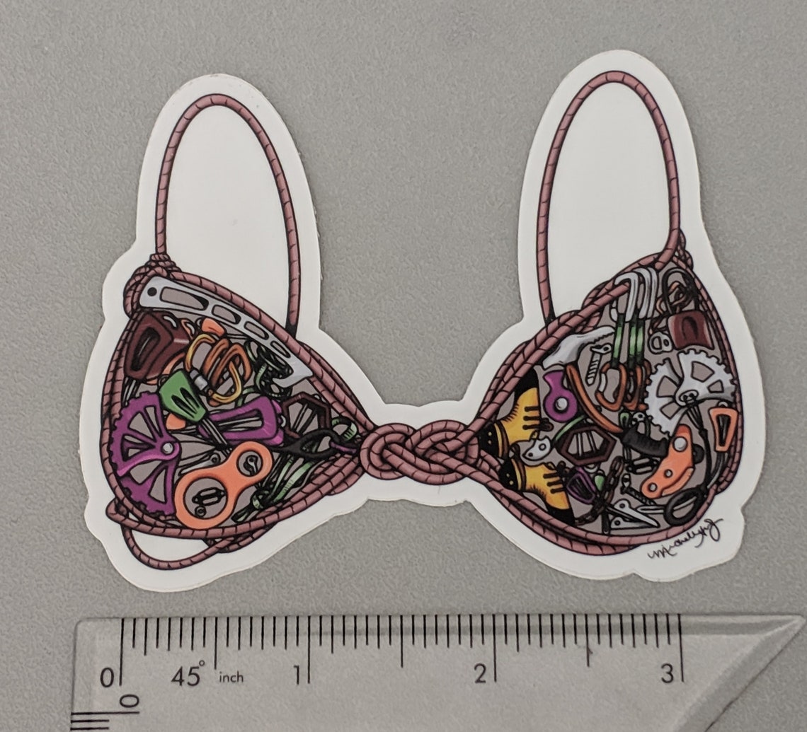Nice Rack: Trad Climbing Sticker - Etsy
