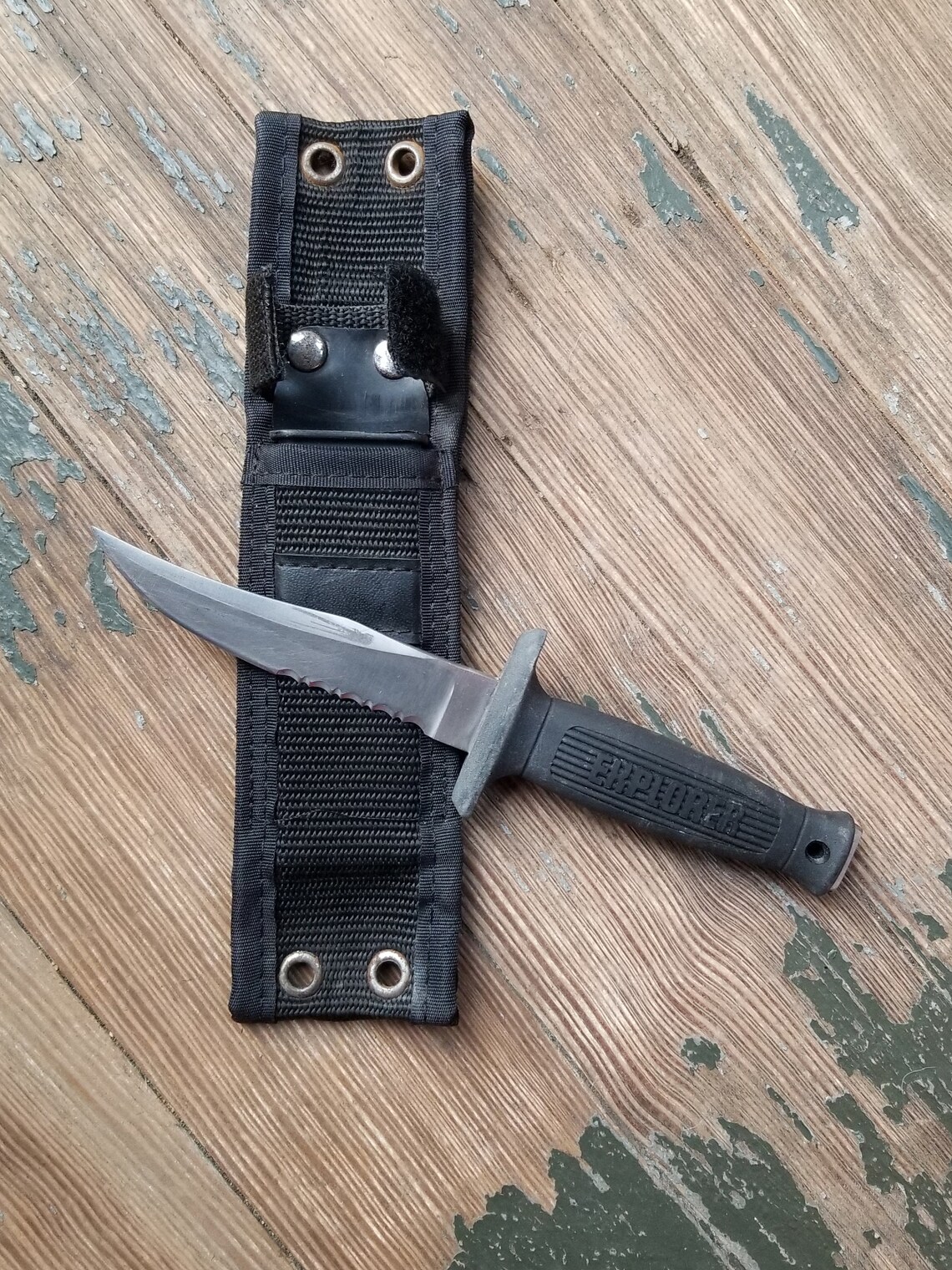 Vintage Explorer Knife - Etsy