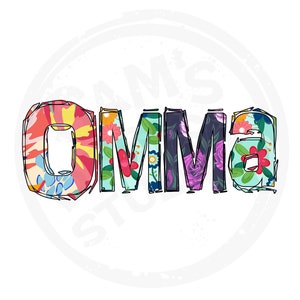 Omma Png , Mother's Day Sublimation Designs , Great for Sublimation or ...