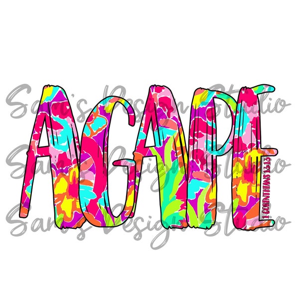Agape Svg - Etsy