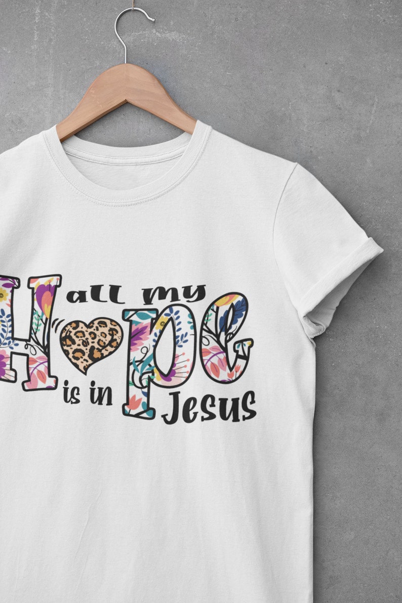 Jesus PNG Jesus Sublimation Designs Downloads All My Hope - Etsy