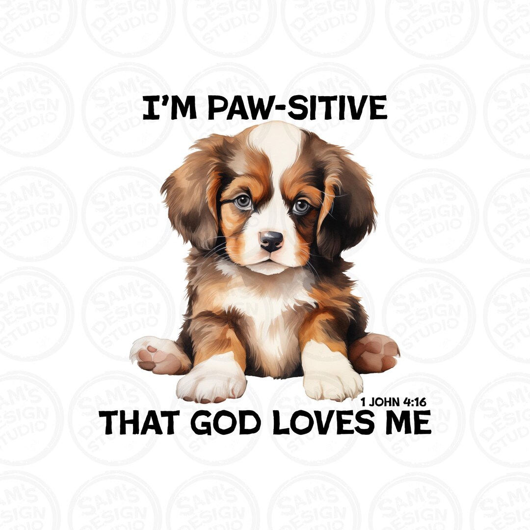 Christian PNG Design for Dog Lovers - Etsy