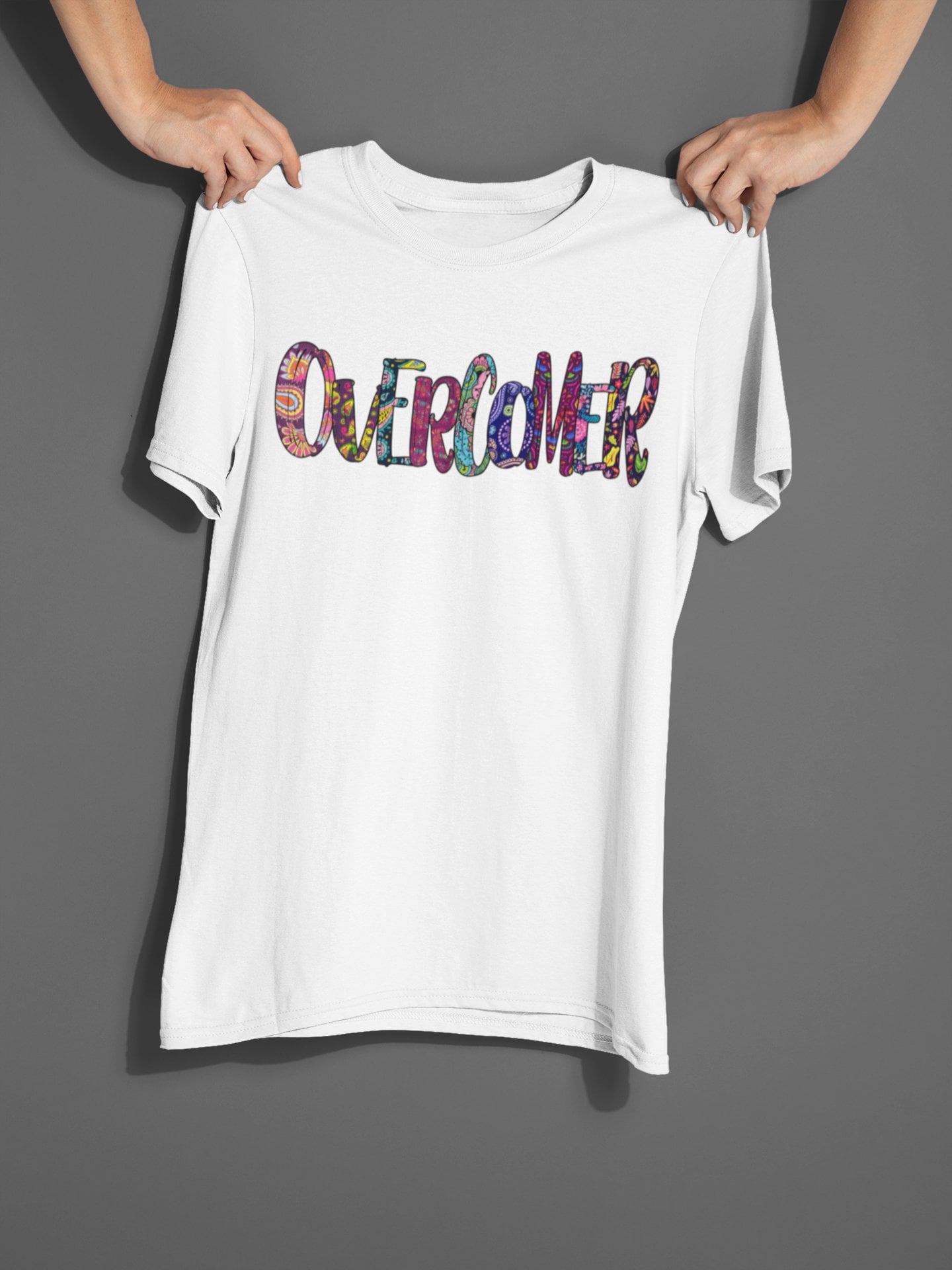 Overcomer PNG Sublimation Designs Downloads T Shirt Design | Etsy