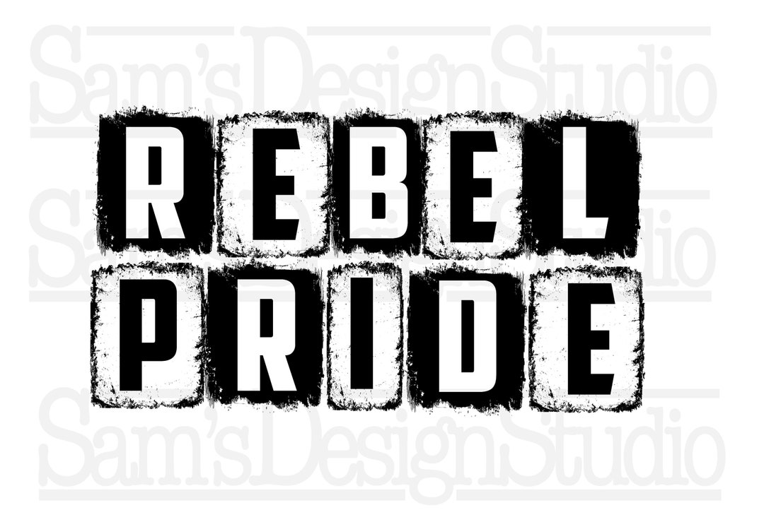Rebel Pride PNG , Retro Rebels Sublimation Designs Downloads , PNG ...