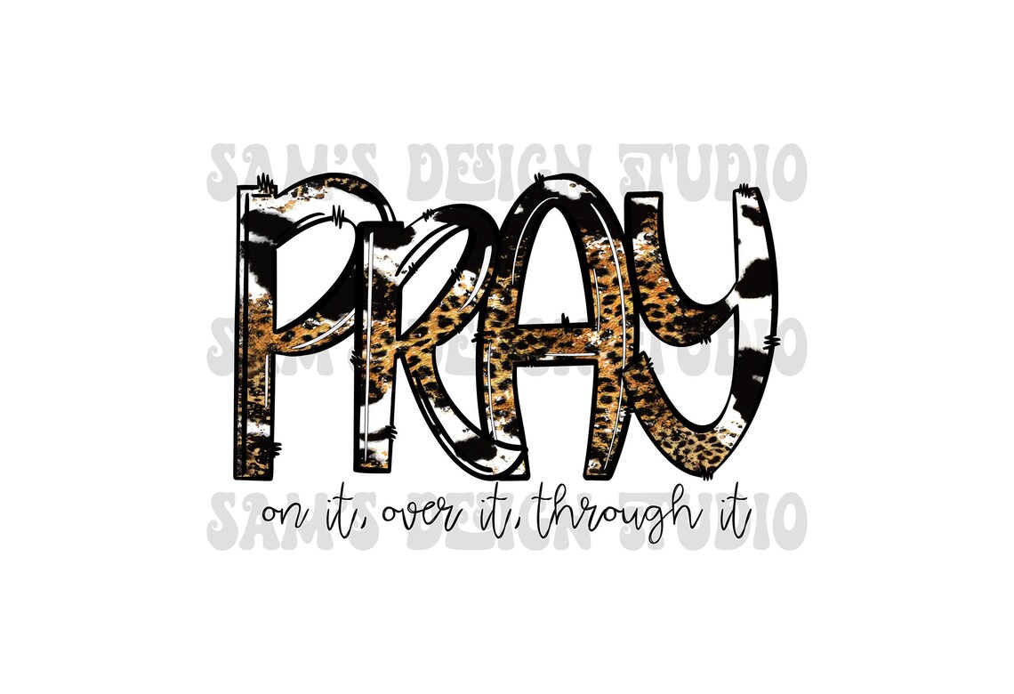 Pray PNG Sublimation Designs Downloads Printable - Etsy
