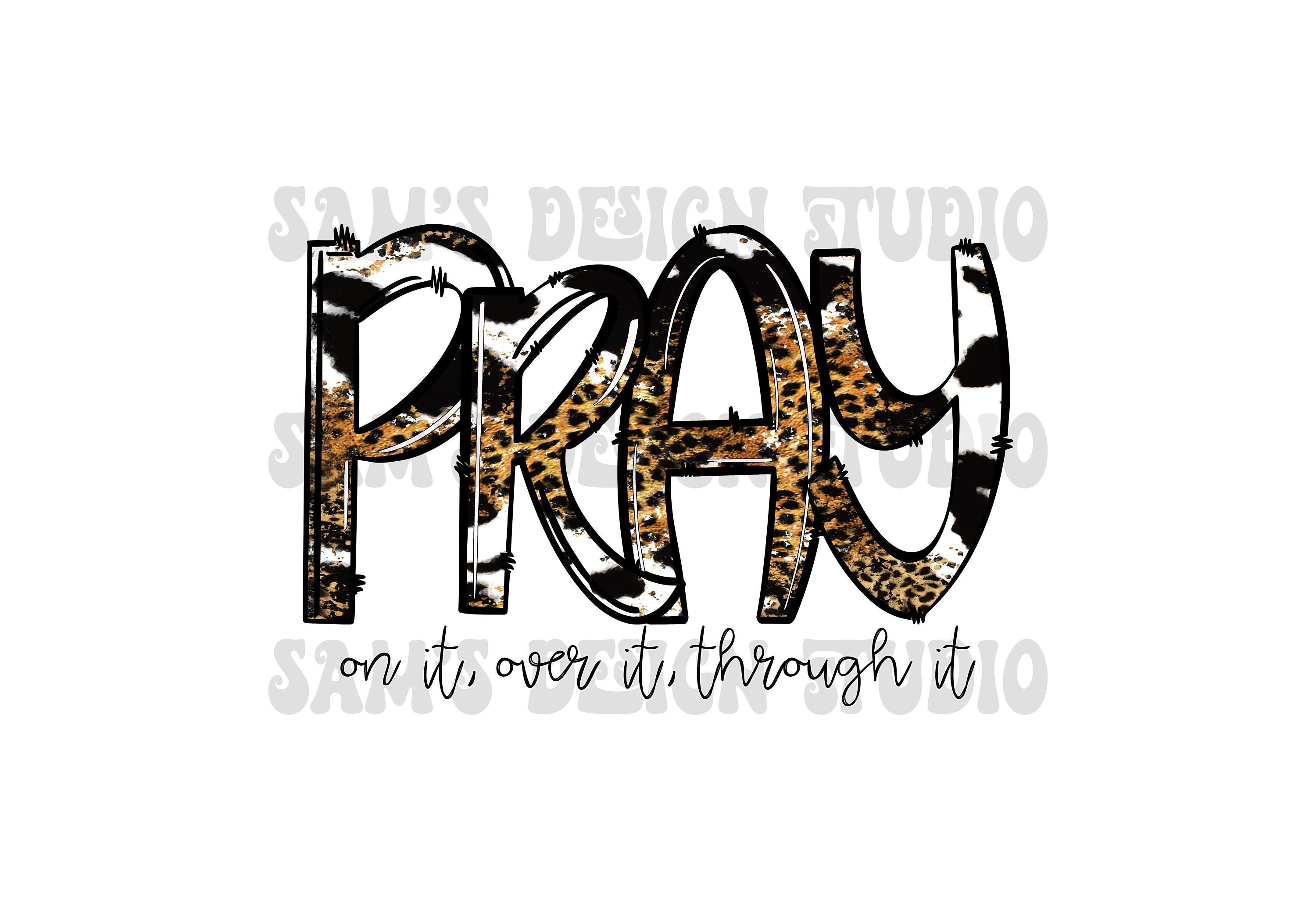 Pray PNG Sublimation Designs Downloads Printable - Etsy