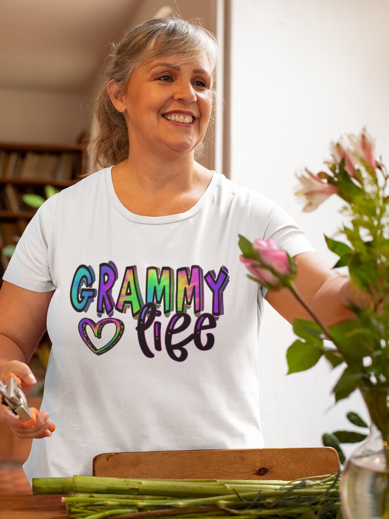Grammy Life PNG Sublimation Designs Downloads Mother's | Etsy