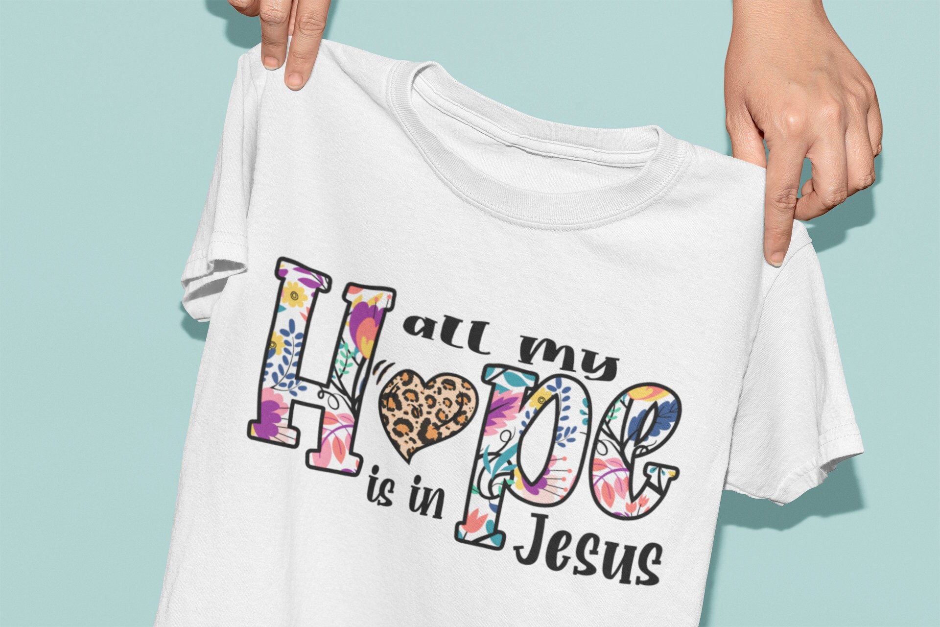 Jesus PNG Jesus Sublimation Designs Downloads All My Hope - Etsy