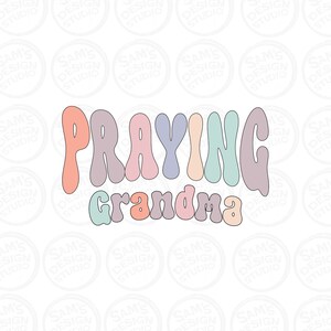 Retro Christian Png , Praying Grandma , Sublimation Designs Downloads ...