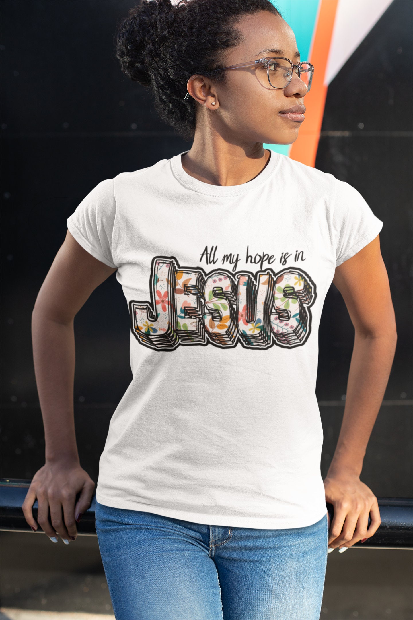Jesus PNG Jesus Sublimation Designs Downloads All My Hope | Etsy