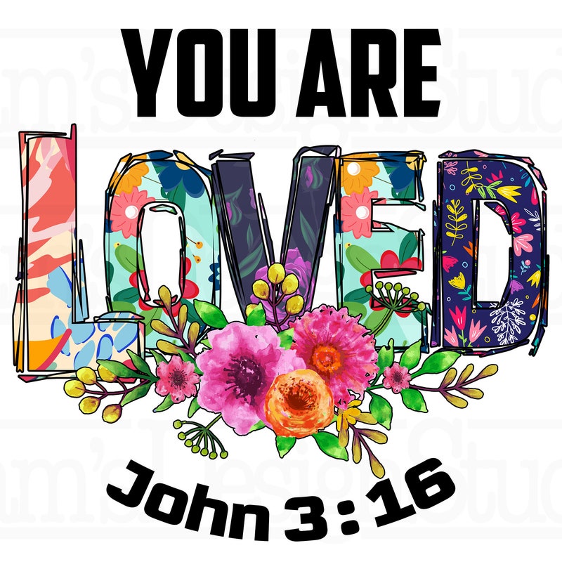 John 3 16 Clipart - Etsy