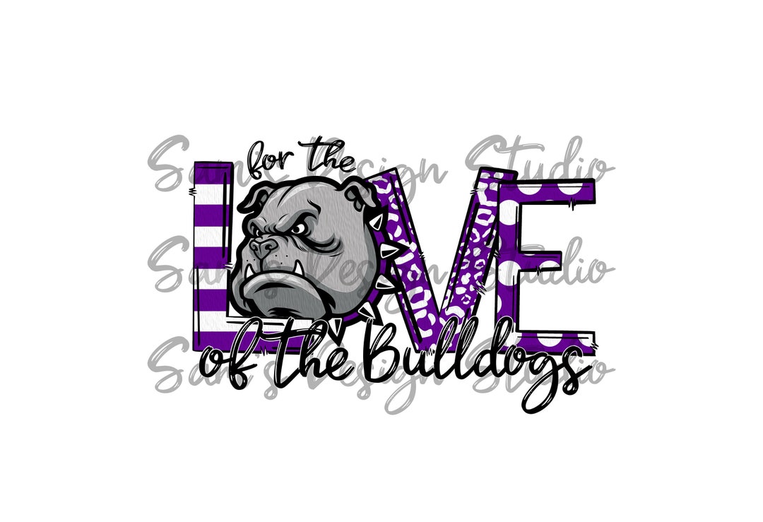 Purple and White Bulldogs Png / for the Love of the Bulldogs ...