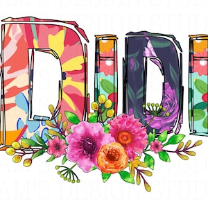 Didi With Flowers PNG , Didi Sublimation Designs Downloads , Didi ...