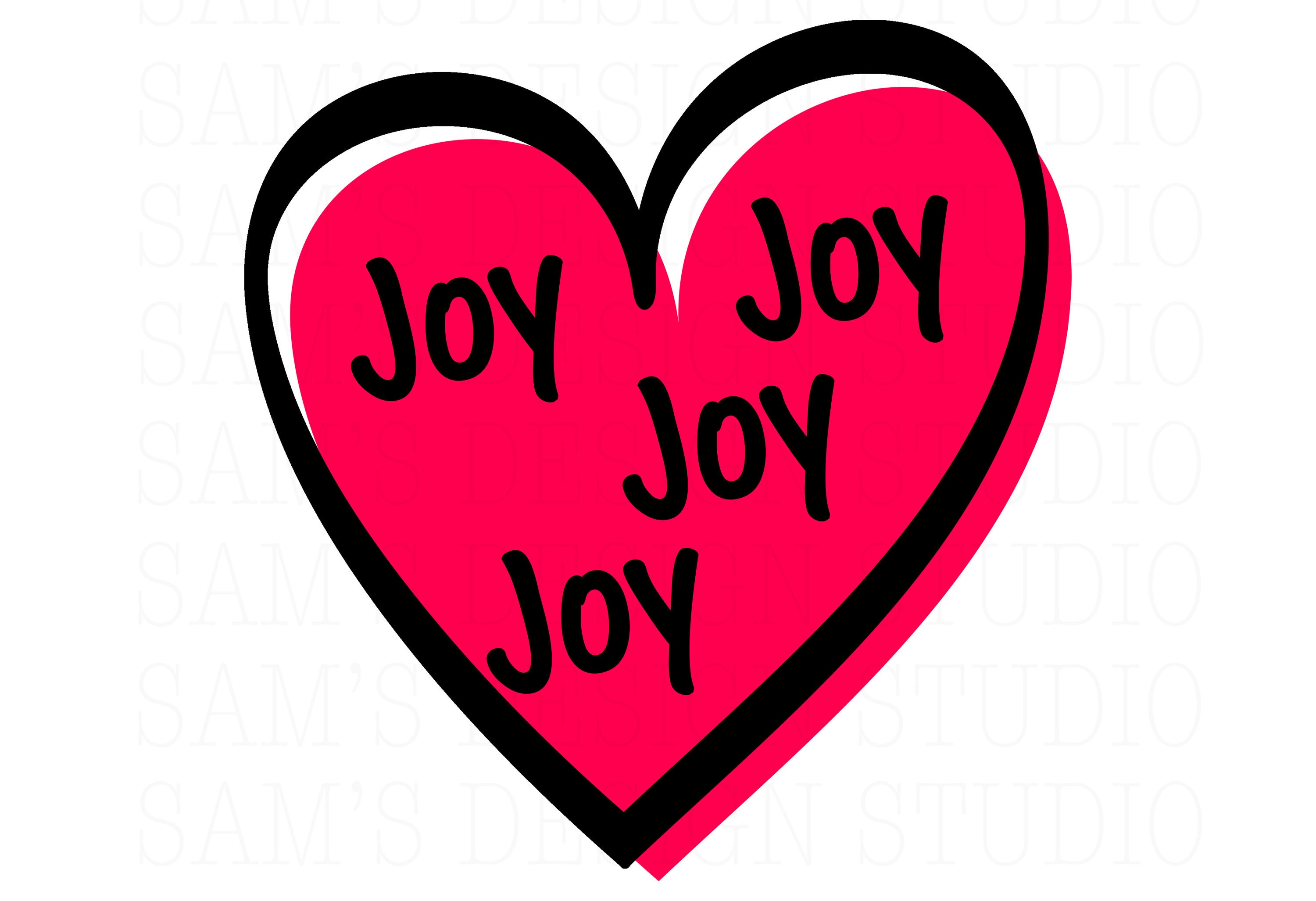 Joy Down in my Heart PNG Joy Down in my Heart Sublimation - Etsy España