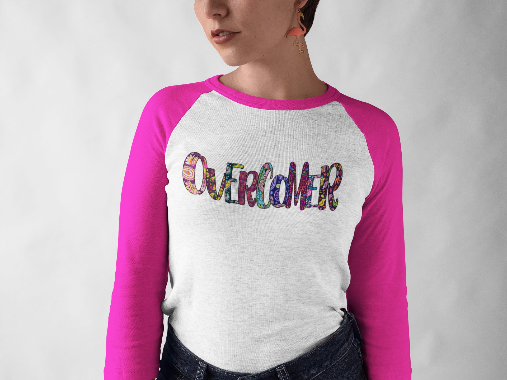 Overcomer PNG Sublimation Designs Downloads T Shirt Design | Etsy
