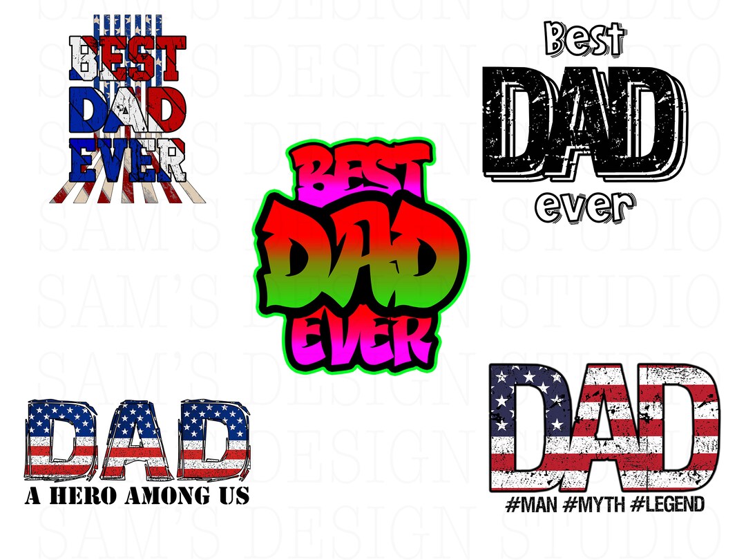 Father's Day PNG , Dad Sublimation Designs Downloads Bundle ...