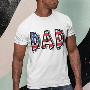 American Flag Dad PNG , Dad Sublimation Designs Downloads - Etsy