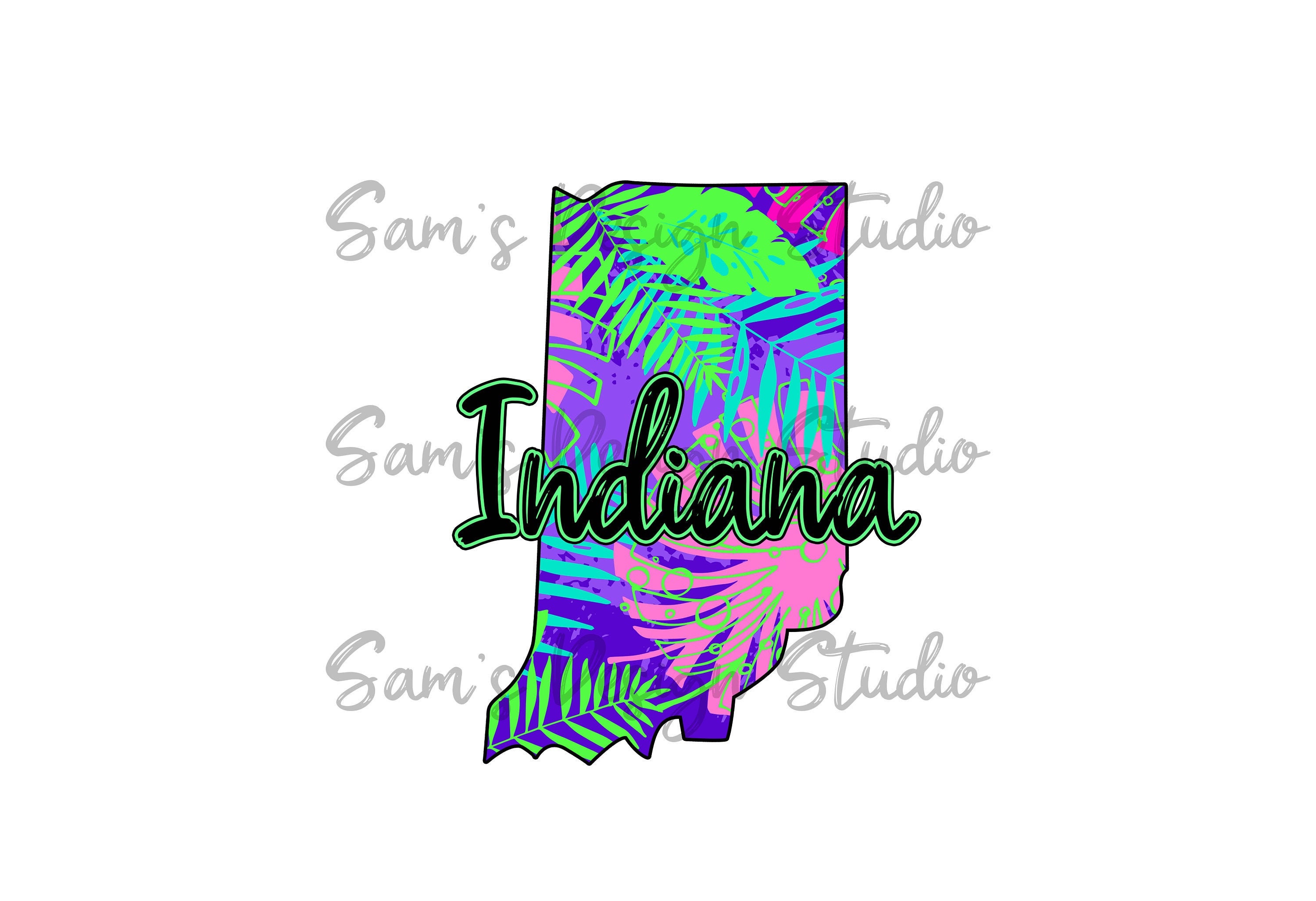 Indiana Summer PNG Sublimation Designs Downloads IN PNG | Etsy