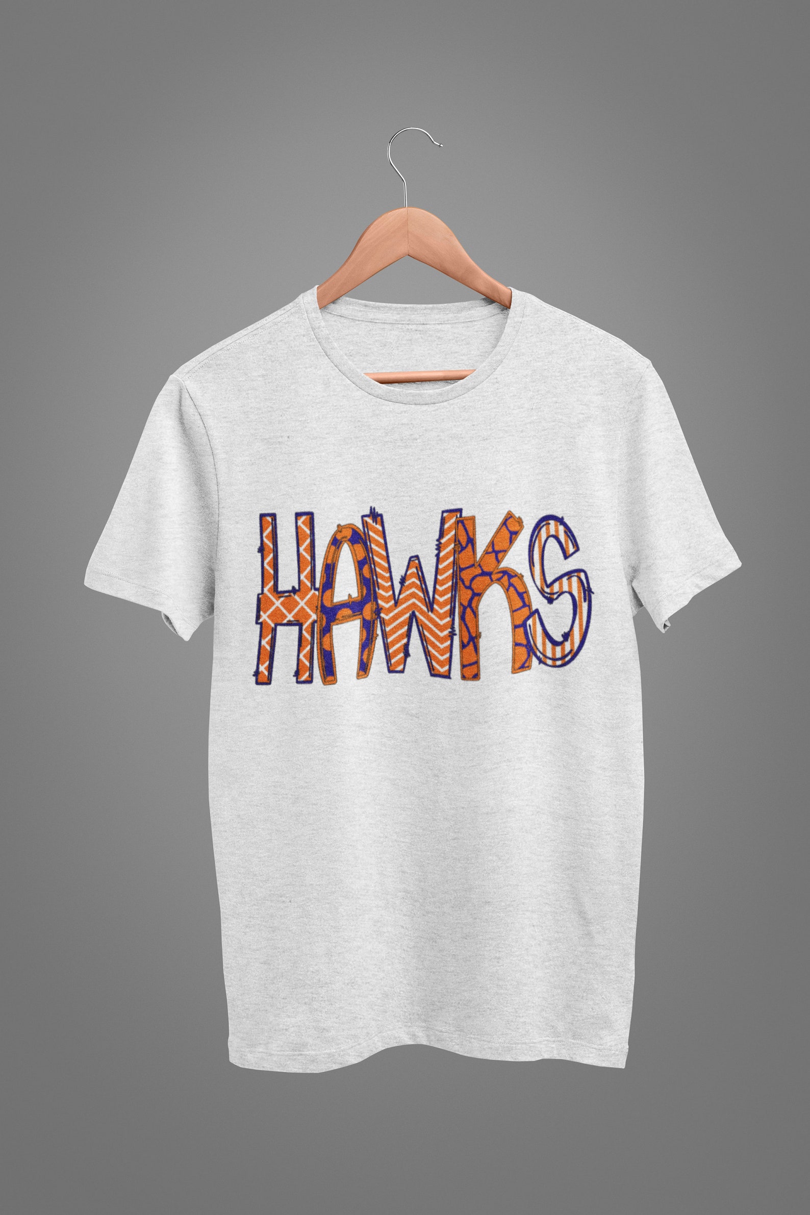 Hawks PNG . Sublimation Design Downloads Doodle Letters - Etsy