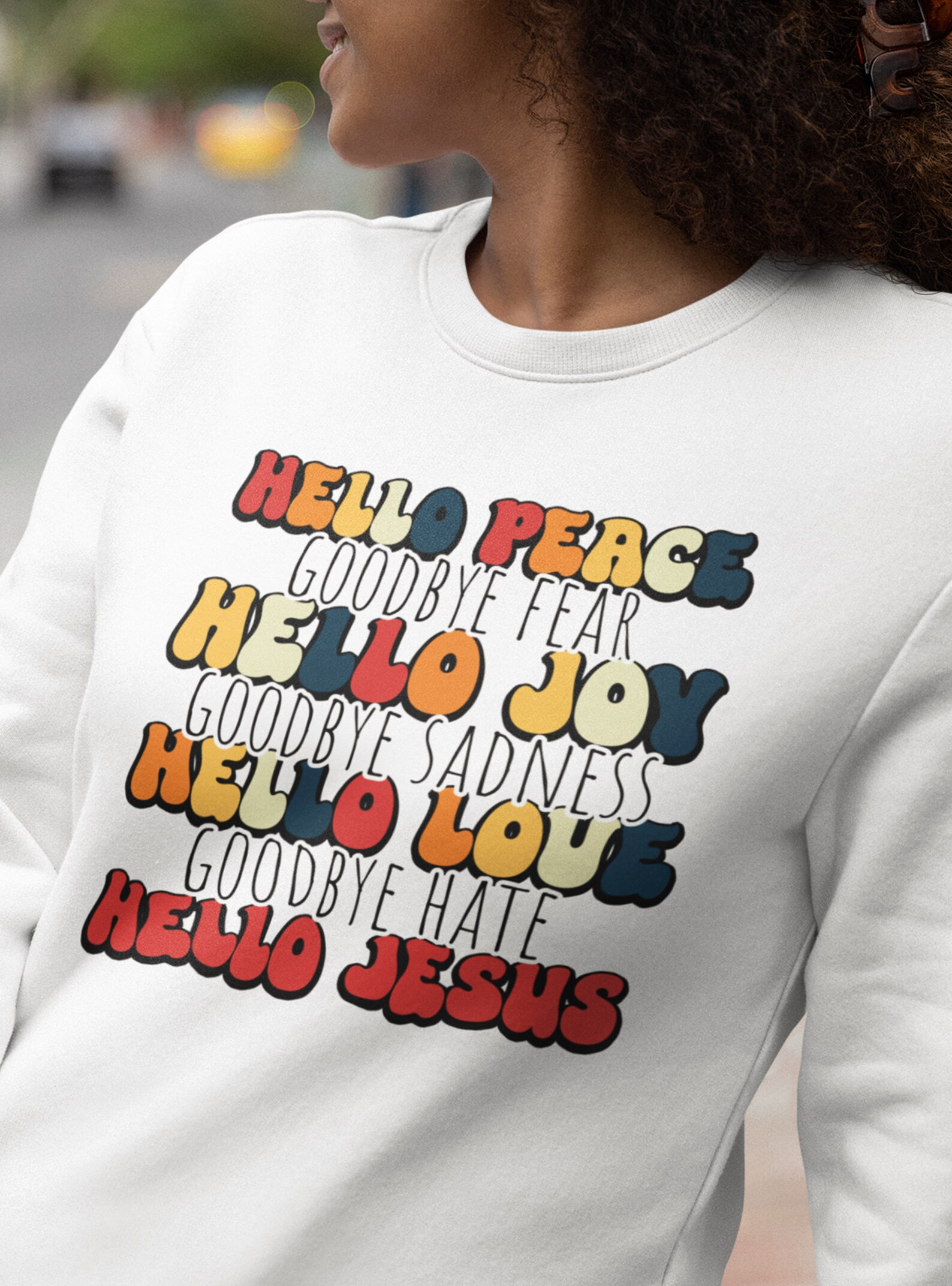 Retro Christian Png Jesus Png Hello Peace Hello Joy Hello - Etsy